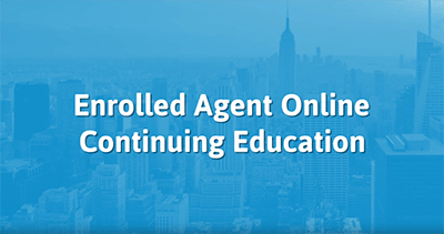 Enrolled Agents Tax Continuing Education Training | TaxCE.com